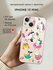 Чехол на Apple iPhone 13 mini / Айфон 13 мини с принтом "Единороги в отпуске", п...