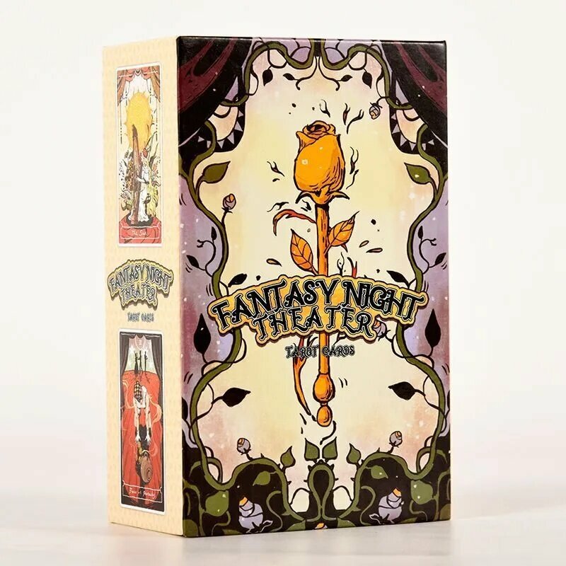 Карты Таро"Fantasy Night Theater Tarot"12X7CM