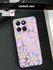 Чехол на Honor X6A / Хонор X6A с принтом "Розовые лепестки 2", прозрачный