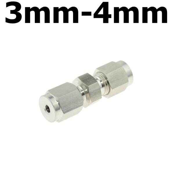 Соединитель для труб из нержавеющей стали 3mm-4mm