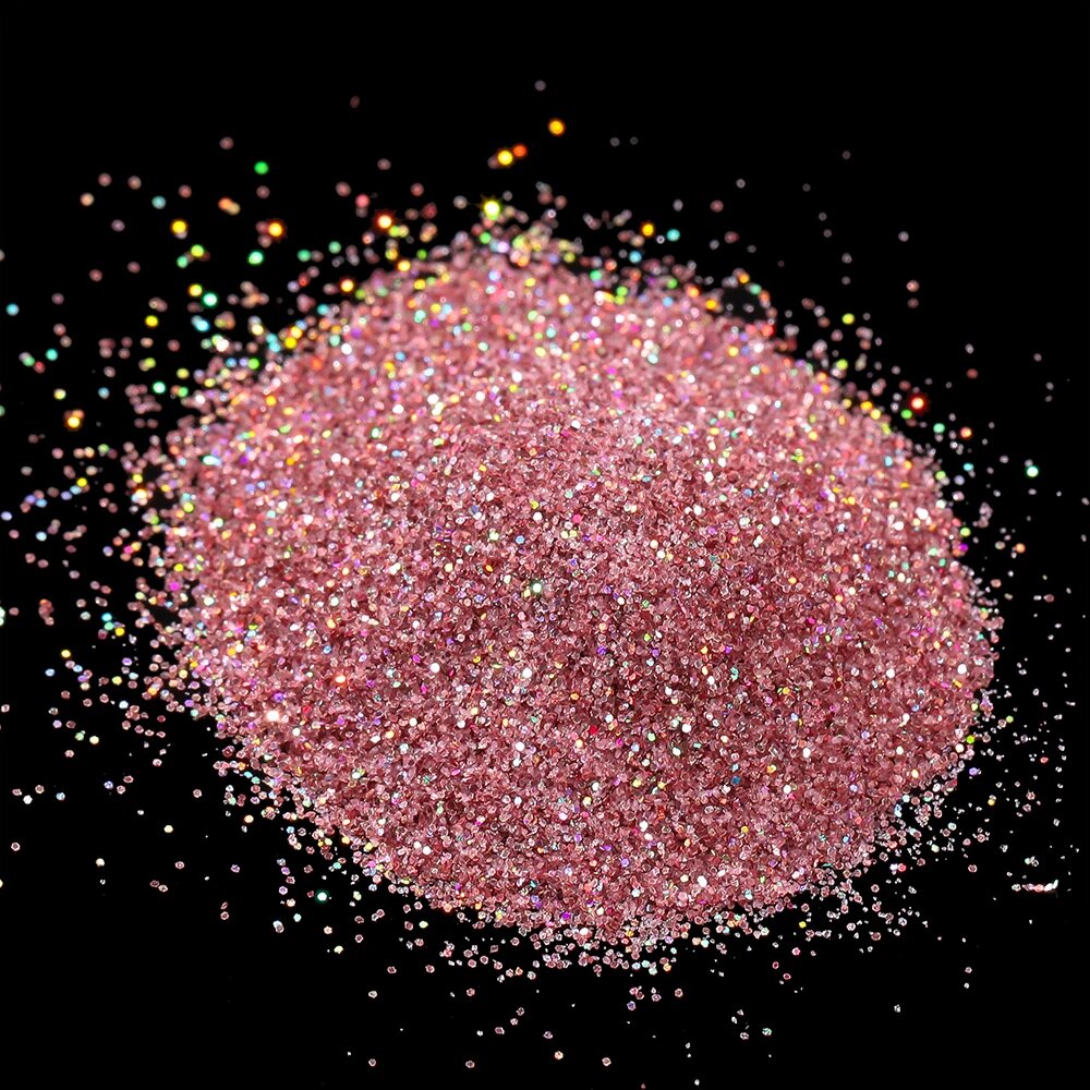 Блестки розовые Dark pink для смолы 20г