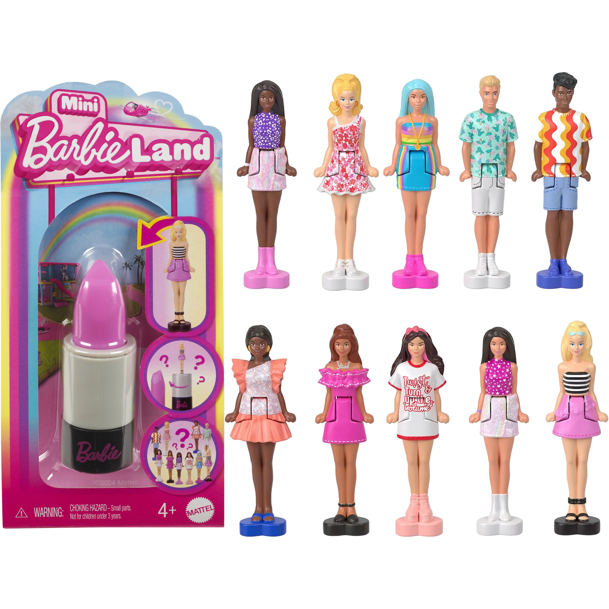 Куклы Barbie Mini Barbieland Fashionistas, сюрприз