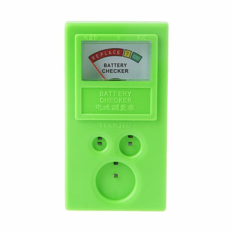 Тестер и измеритель мощности батареек 1.55V 3V LR44 CR2032 CR2025