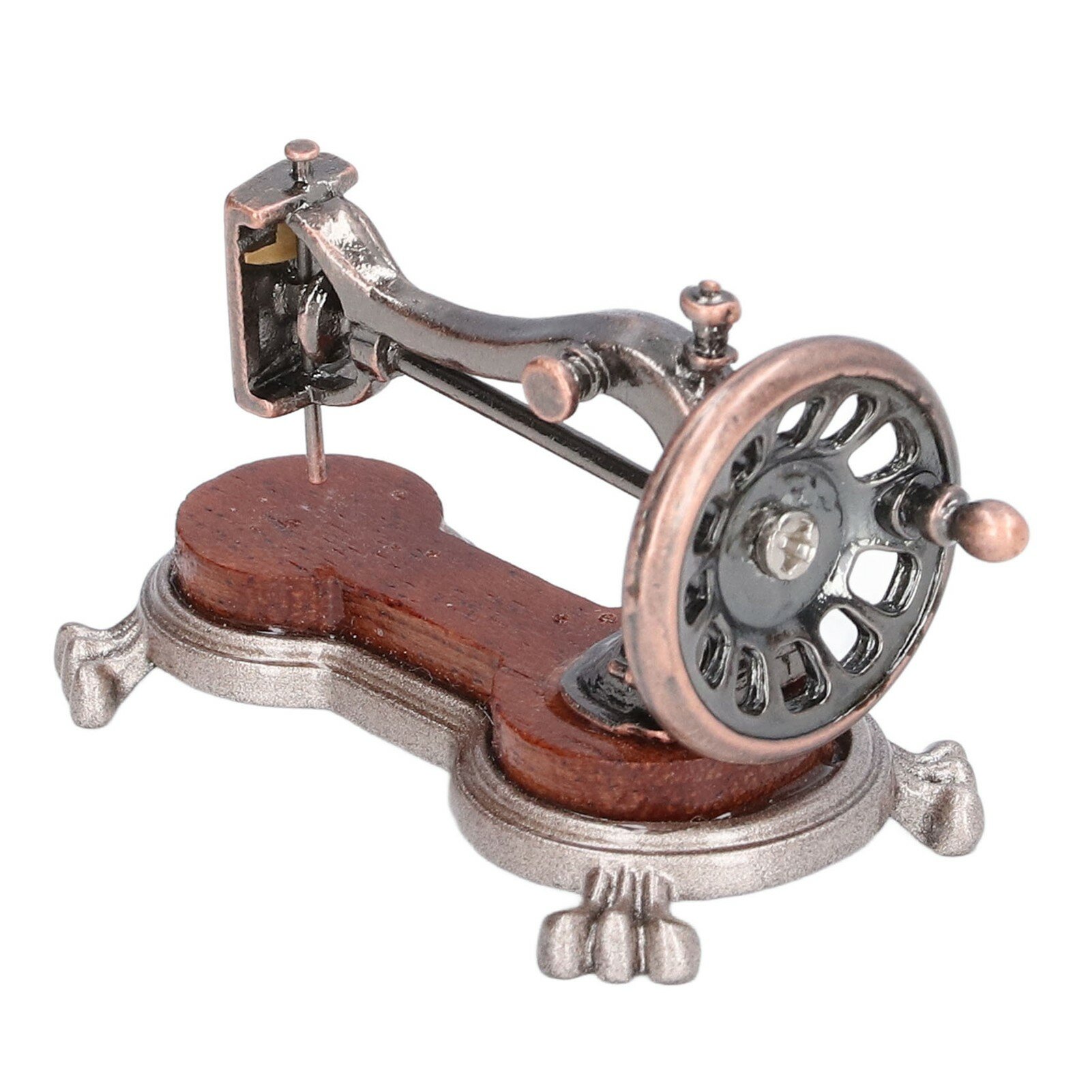 1:12 Scale Dollhouse Miniature Sewing Machine Simulation Decorations Accessories — фото 1