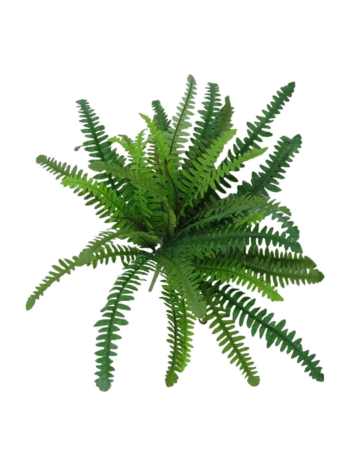 Реалистичные пластиковые листья папоротника для крыльца, двора, сада, наружного и внутреннего использования