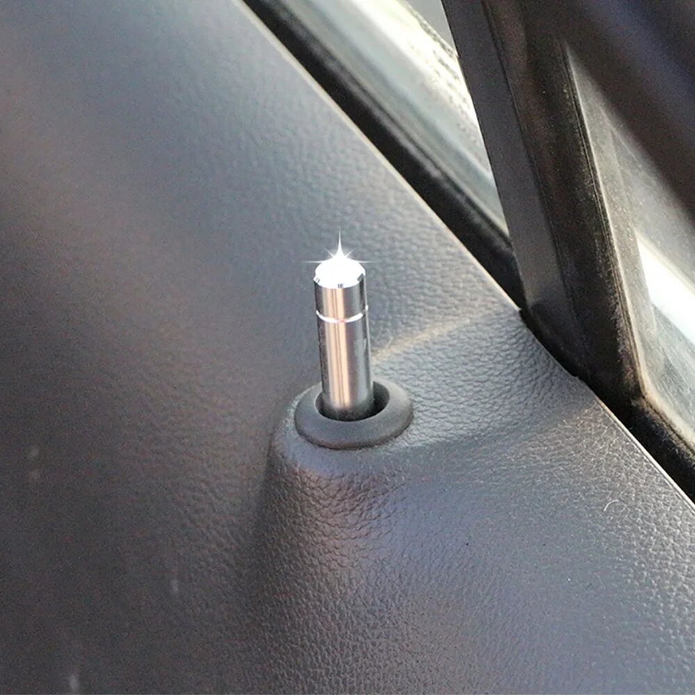 Ручка дверного замка серебряная для Chevrolet Cruze 2009-2015 (4 шт.)