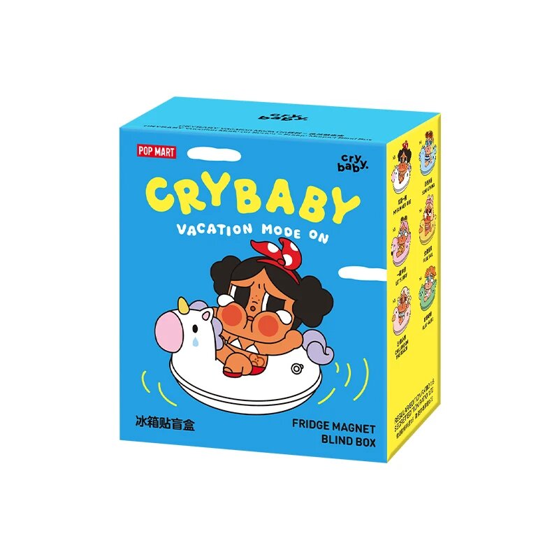 POP MART CRYBABY Режим отпуска, фигурка-сюрприз, Цвет: 1PC Single Box