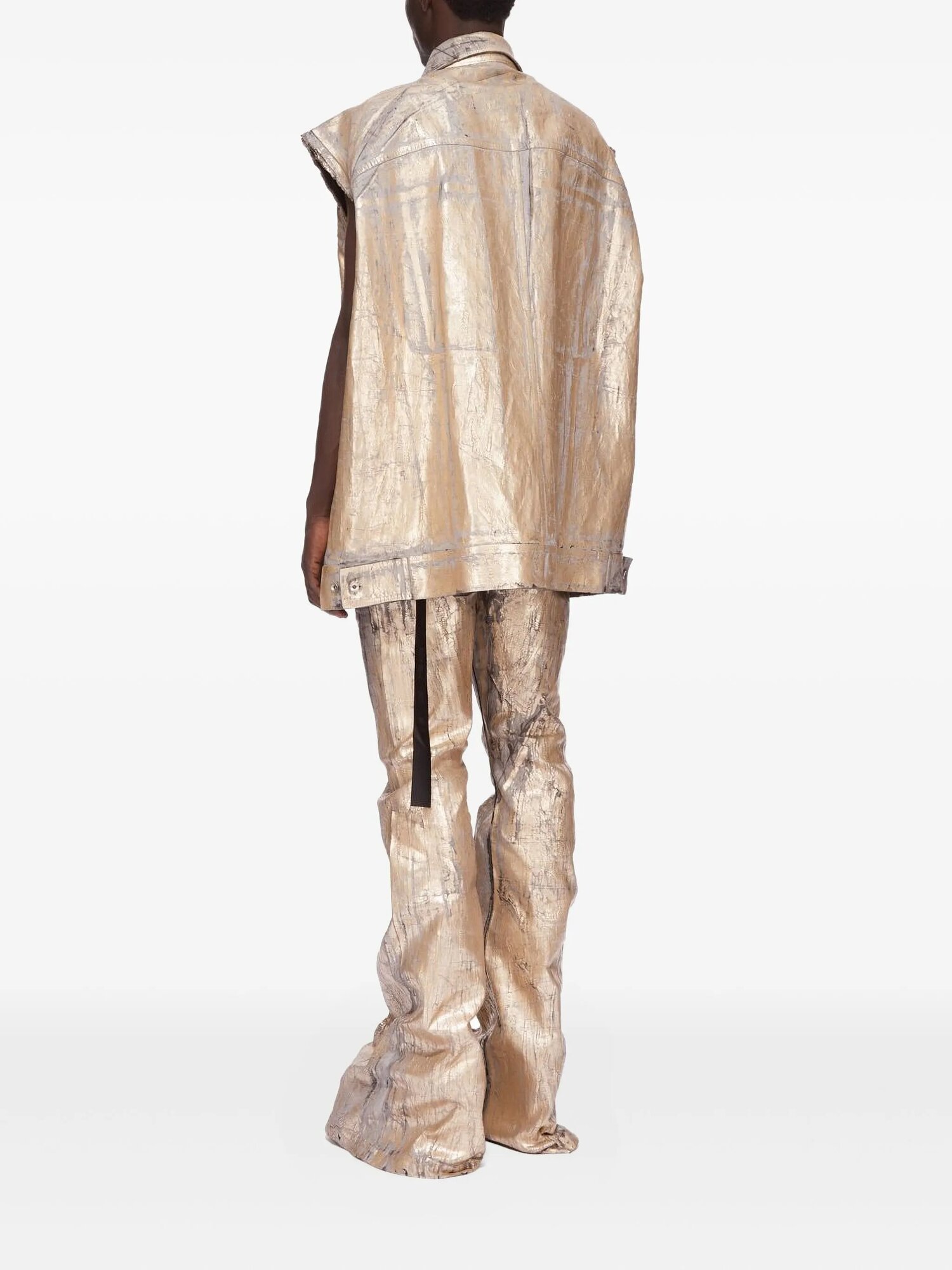 Пальто Rick Owens Jumbo, размер 48, gold — фото 1