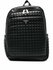 Сумка GUESS Logo-patch backpack, черный/черный