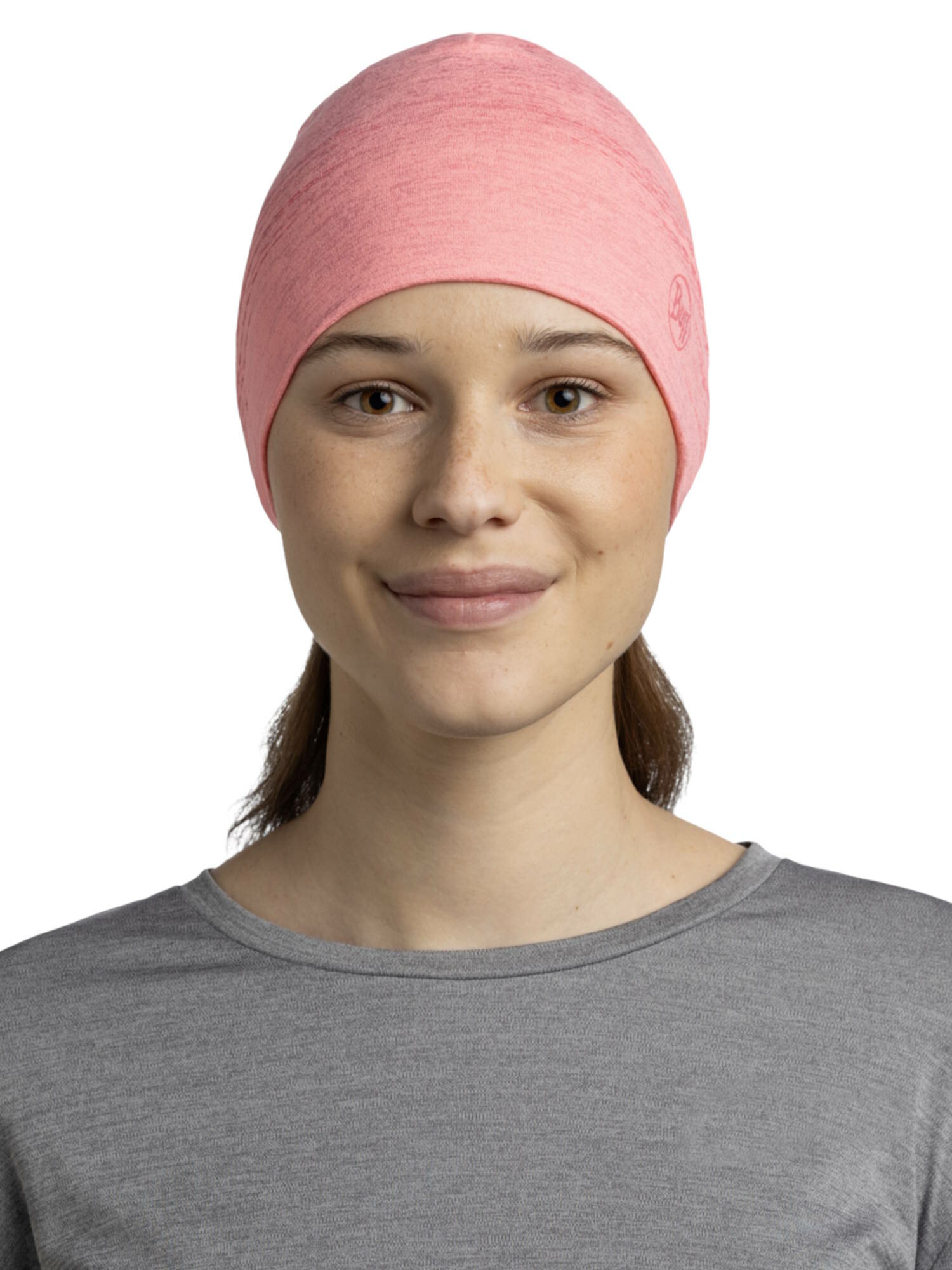 Шапка Buff Dryflx hat для взрослых и детей, размер OneSize, розовый — фото 1