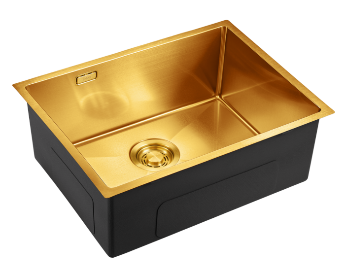Мойка кухонная Emar PVD EMB-132 PVD Nano Golden