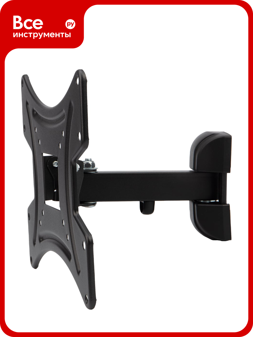 Наклонно-поворотный кронштейн для телевизора 17'-43' Rexant 38-0060