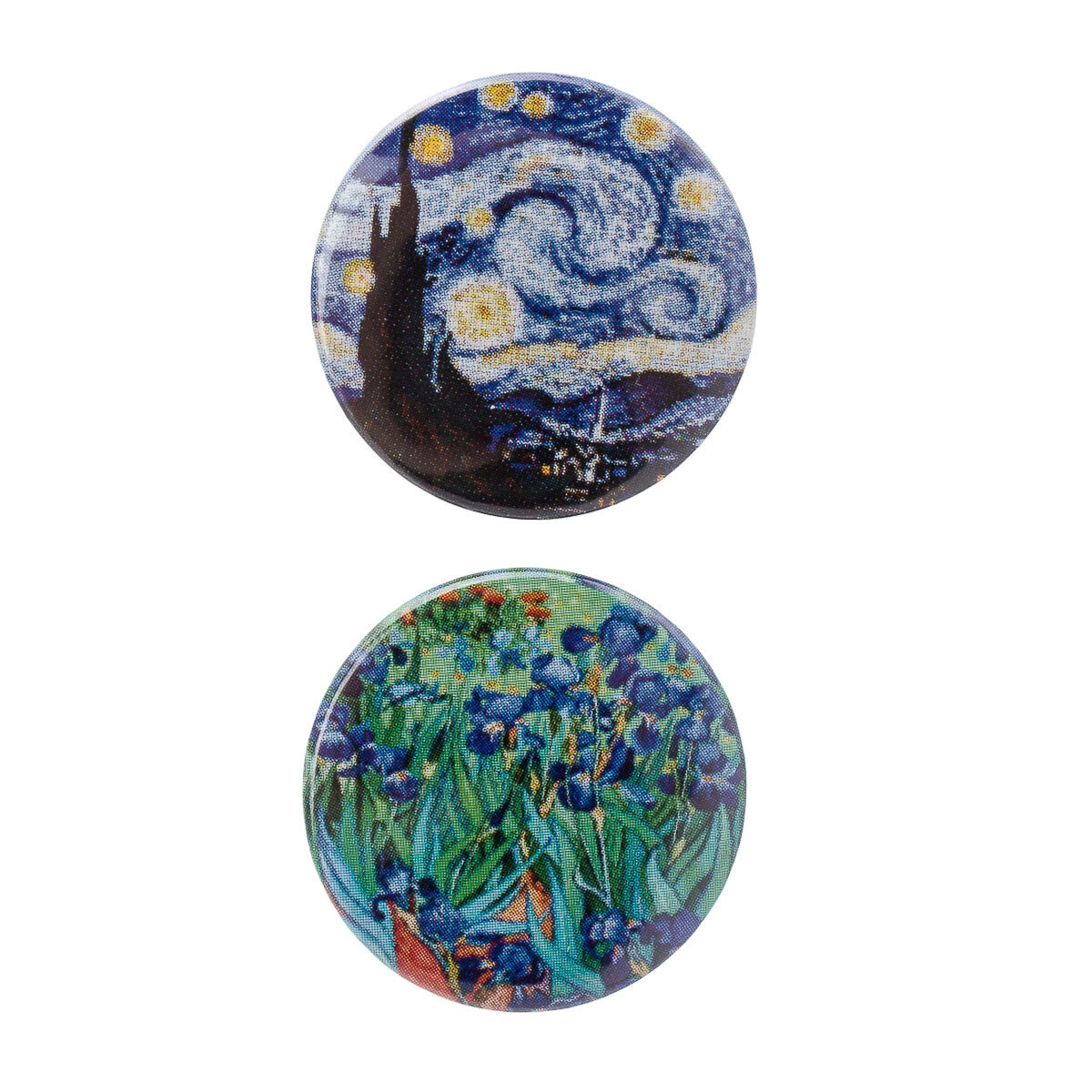 Игольница с магнитом для вышивки, набор 'Шедевры Ван Гога', упак/2шт, 25*3 мм, Hobby&Pro