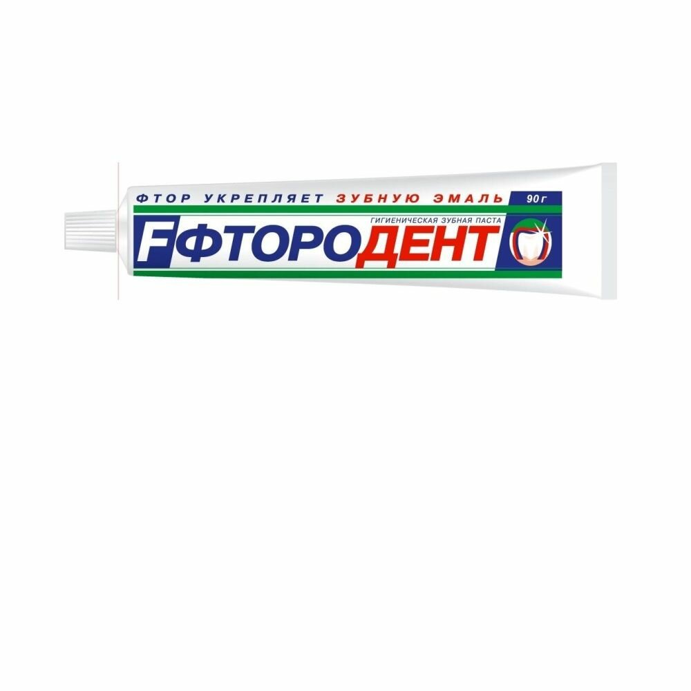 Зубная паста Фтородент мел 90 г б/ф
