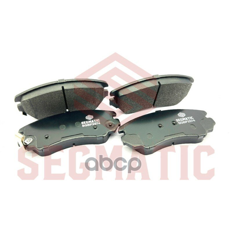 Колодка торм диск пер Kia Sportage 2.0 2008- Hyundai Tucson 2.0 2004-2010 Hyun SEGMATIC арт. SGBP2574