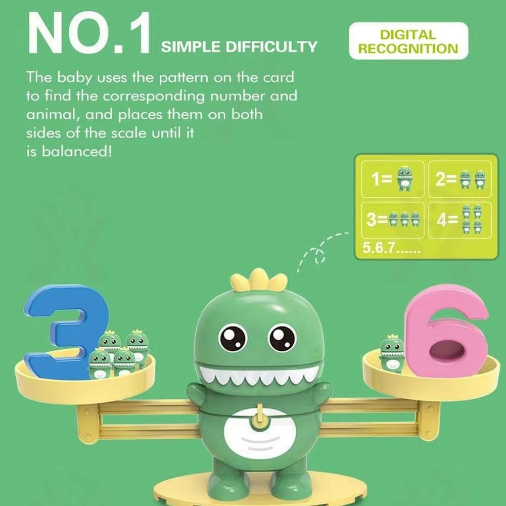 Обучающая игра, Обучающая игрушка для детей - маленький монстр, один набор
