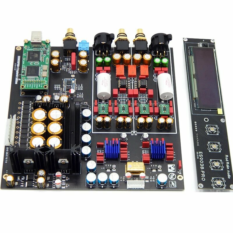 Dual ES9028 ES9038 ES9038PRO DAC Board HI FI Audio Amplifier Full DAC Board