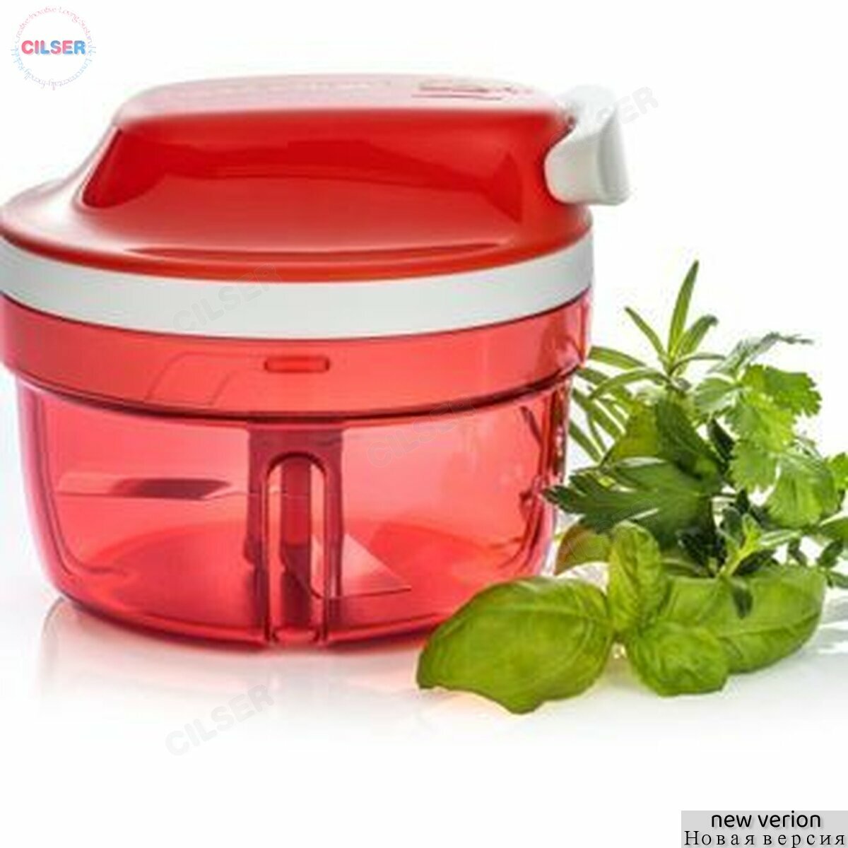 Измельчитель SuperSonic Компакт 300мл Tupperware очень мелко измельчить свежую зелень и овощи, яйца, орехи, сыр, шоколад, имбирь