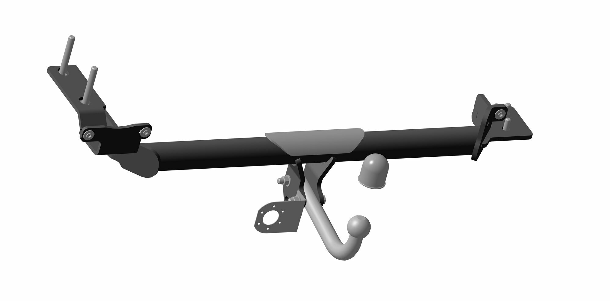 Фаркоп ORIS 7356-A на Land Rover Evoque 2011 условно-съёмный шар типа A