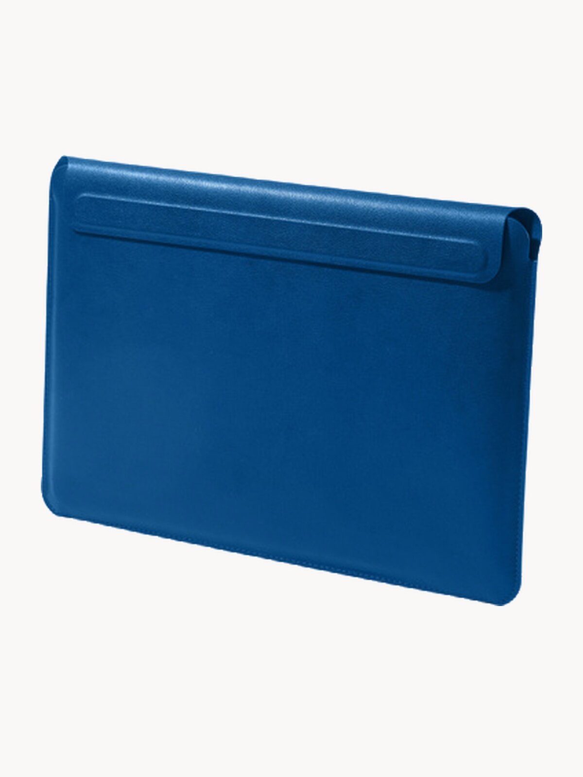 Сумка для ноутбука 13 / 14.2 дюймов, чехол для ноутбука кожаный с магнитной застежкой Синий, Home Essential