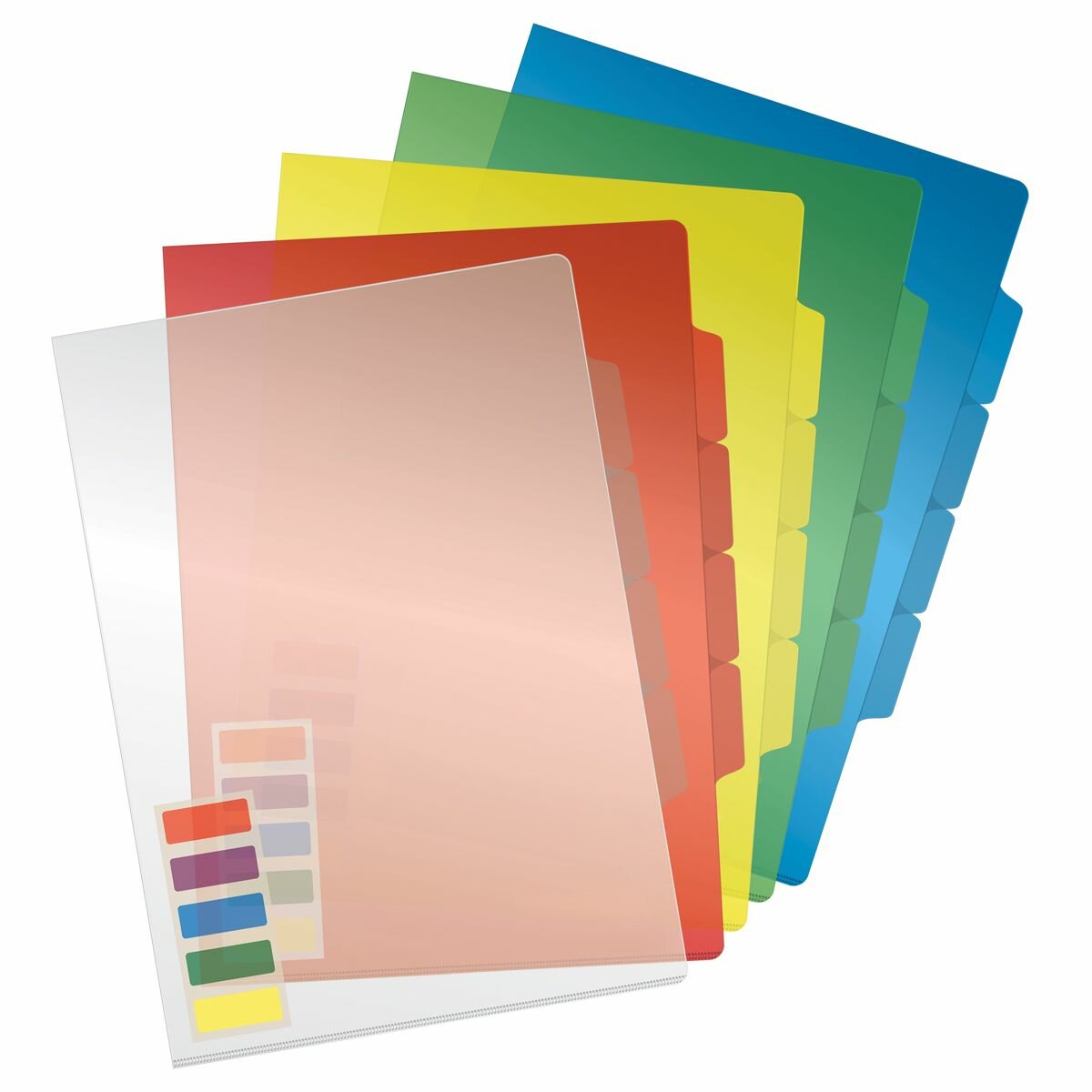 Папка-уголок Стамм (А4, 150мкм, 3 отделения) (ММ-322281), 10шт.