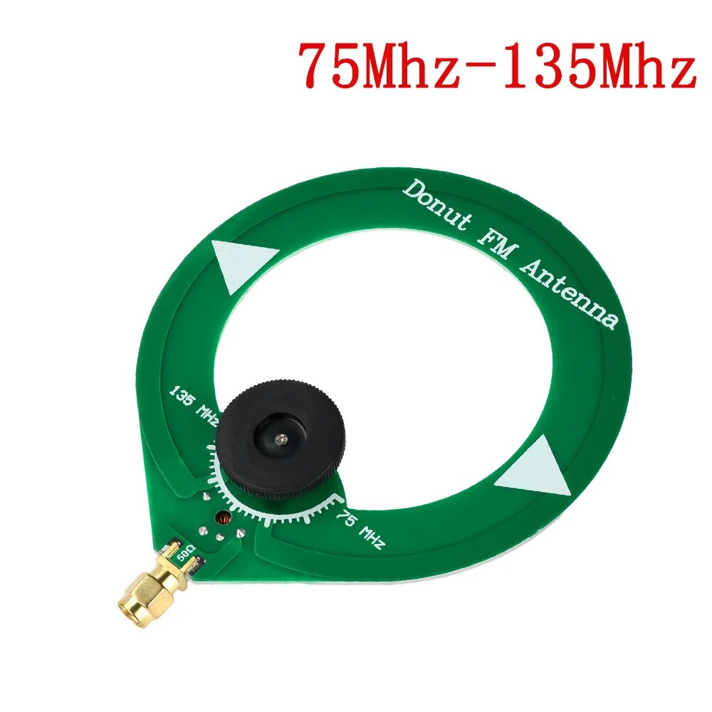 Антенна FM Donut 75-135MHz, Green