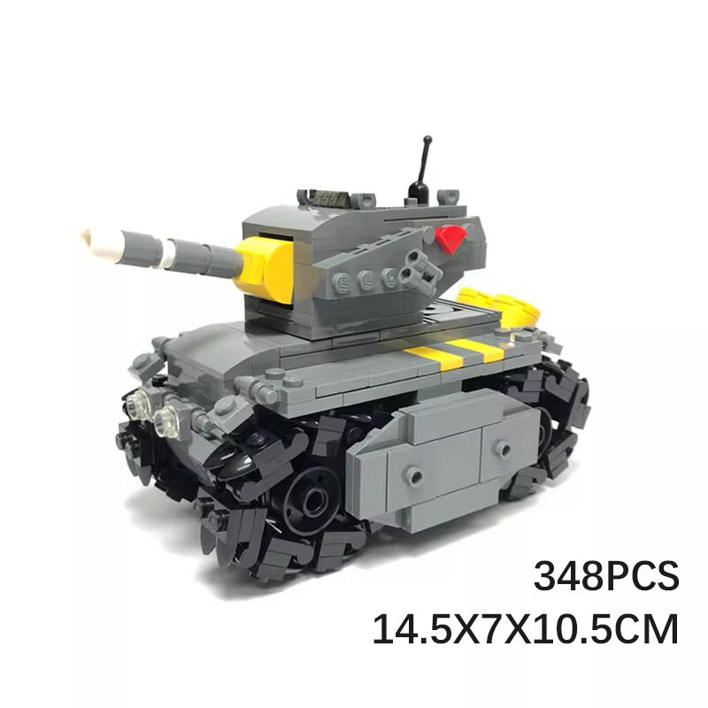 Строительные блоки MOC-24622 совместимы со строительными блоками LEGO из мелких частиц Metal Slug-Super Tank 001 Tank.