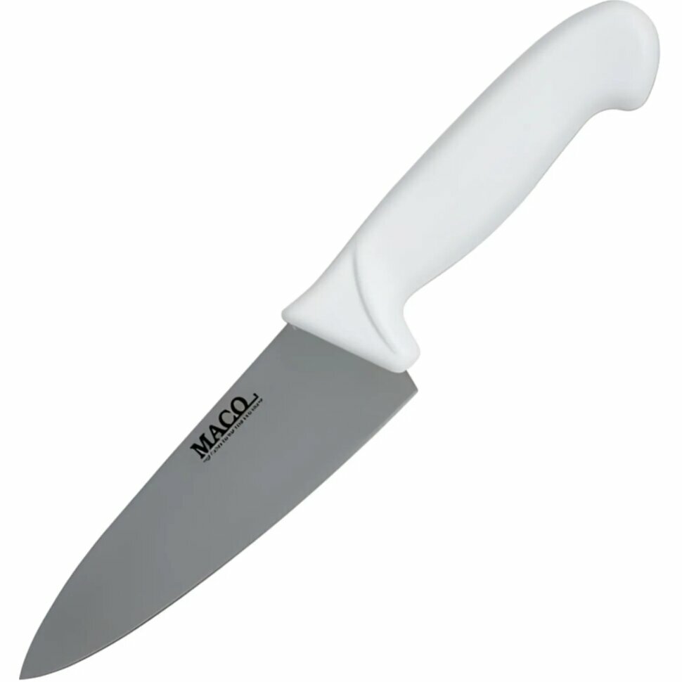 Нож поварской 17см, белый 413977, 2365259