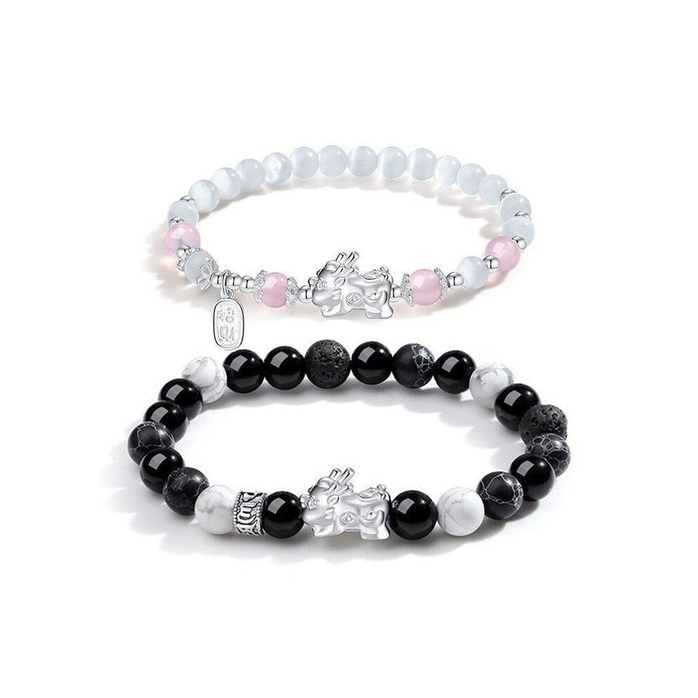 Браслет, обсидиан