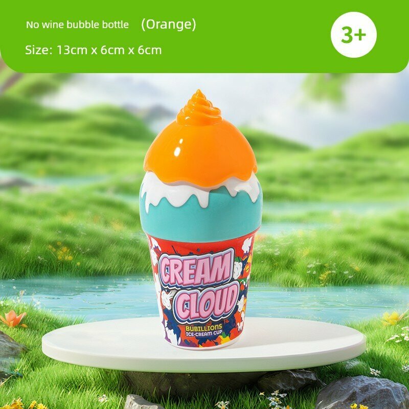 Детская бутылочка для мыльных пузырей с защитой от проливания, водка для мыльных пузырей, игрушка для малышей на улицу,