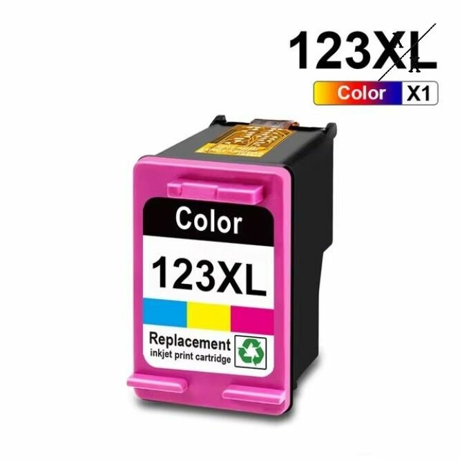 123XL Премиум Черный Цвет Восстановленный Картридж Для Принтера HP Deskjet 2130 2131