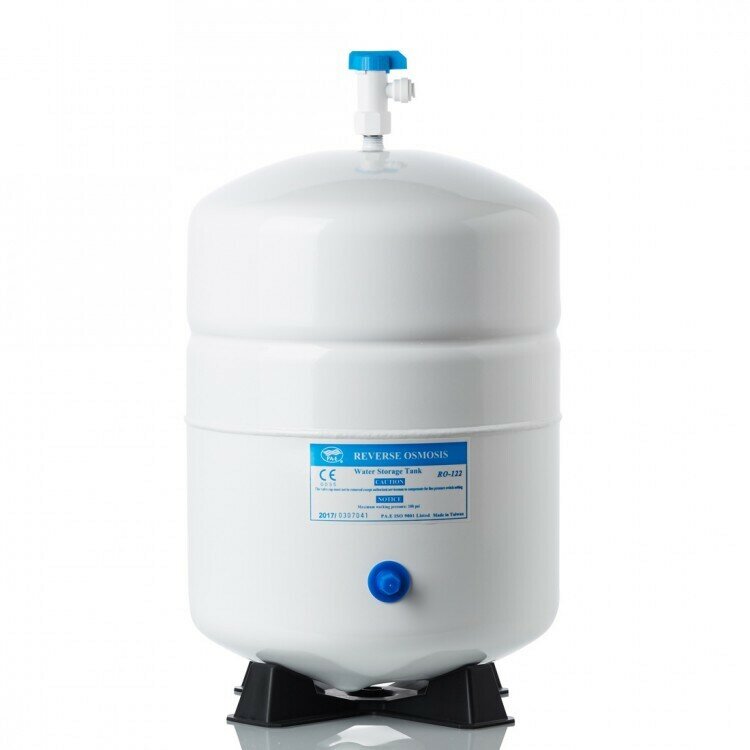 Накопительный бак Гейзер TP-4, 1 gal (4 л), TankPac метал 1/4' NPT, (кран в комплекте), Арт.25421