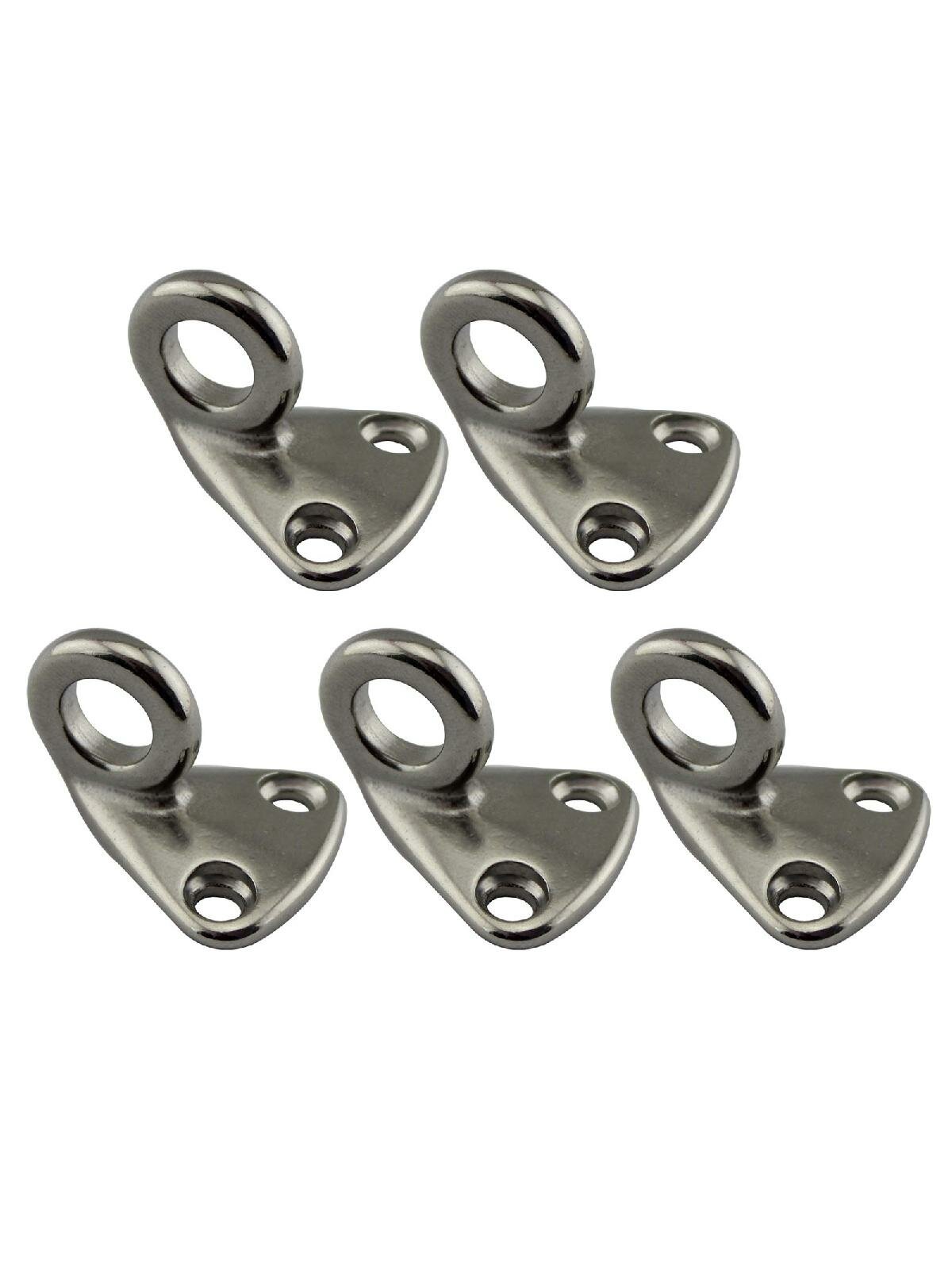 5ШТ Морские Обвязочные Крючки Для крепления Каната Аксессуары Для лодки из нержавеющей Стали