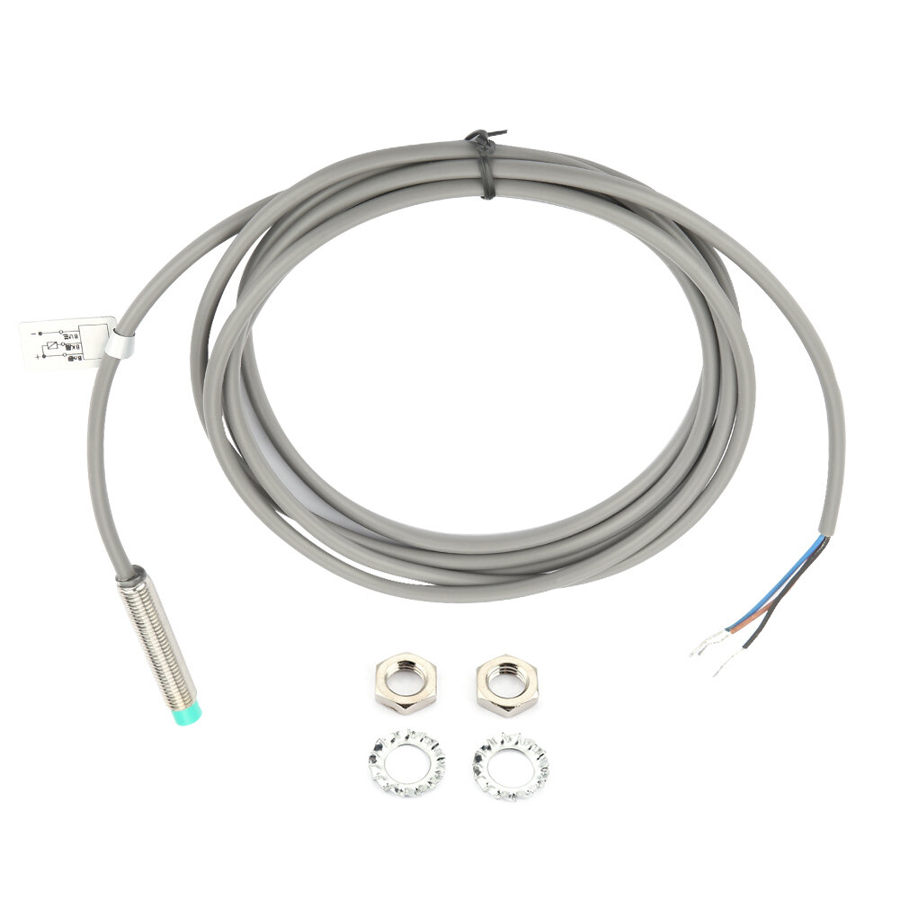 2 мм индуктивный датчик приближения, 3-проводной NPN NO 10-36 В постоянного тока