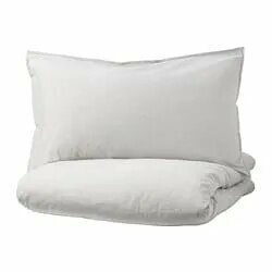 IKEA Комплект постельного белья, Хлопок, Полуторный, наволочки 50x80