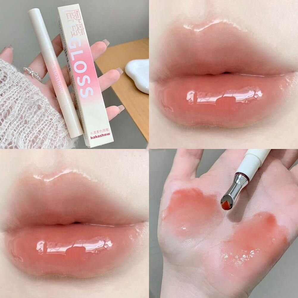 Мягкий водянистый блеск для губ