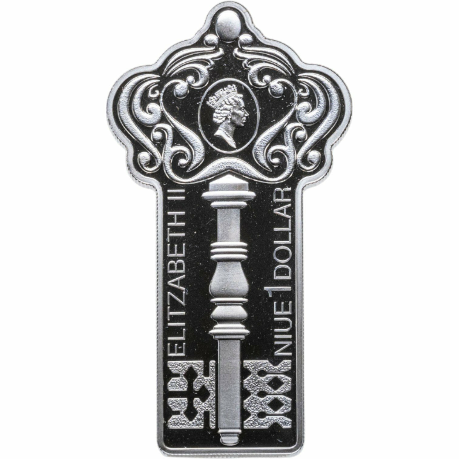 Остров Ниуэ 1 доллар 2011 "С новосельем! Кошка" в рамке, Серебро 925, в сохранности Proof