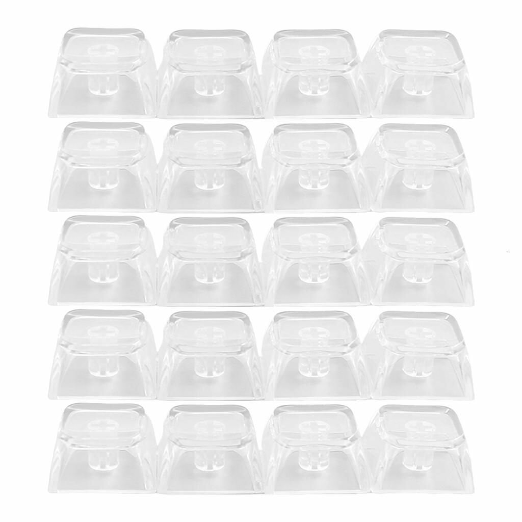 Прозрачные кейкапы для механической клавиатуры, Прозрачный