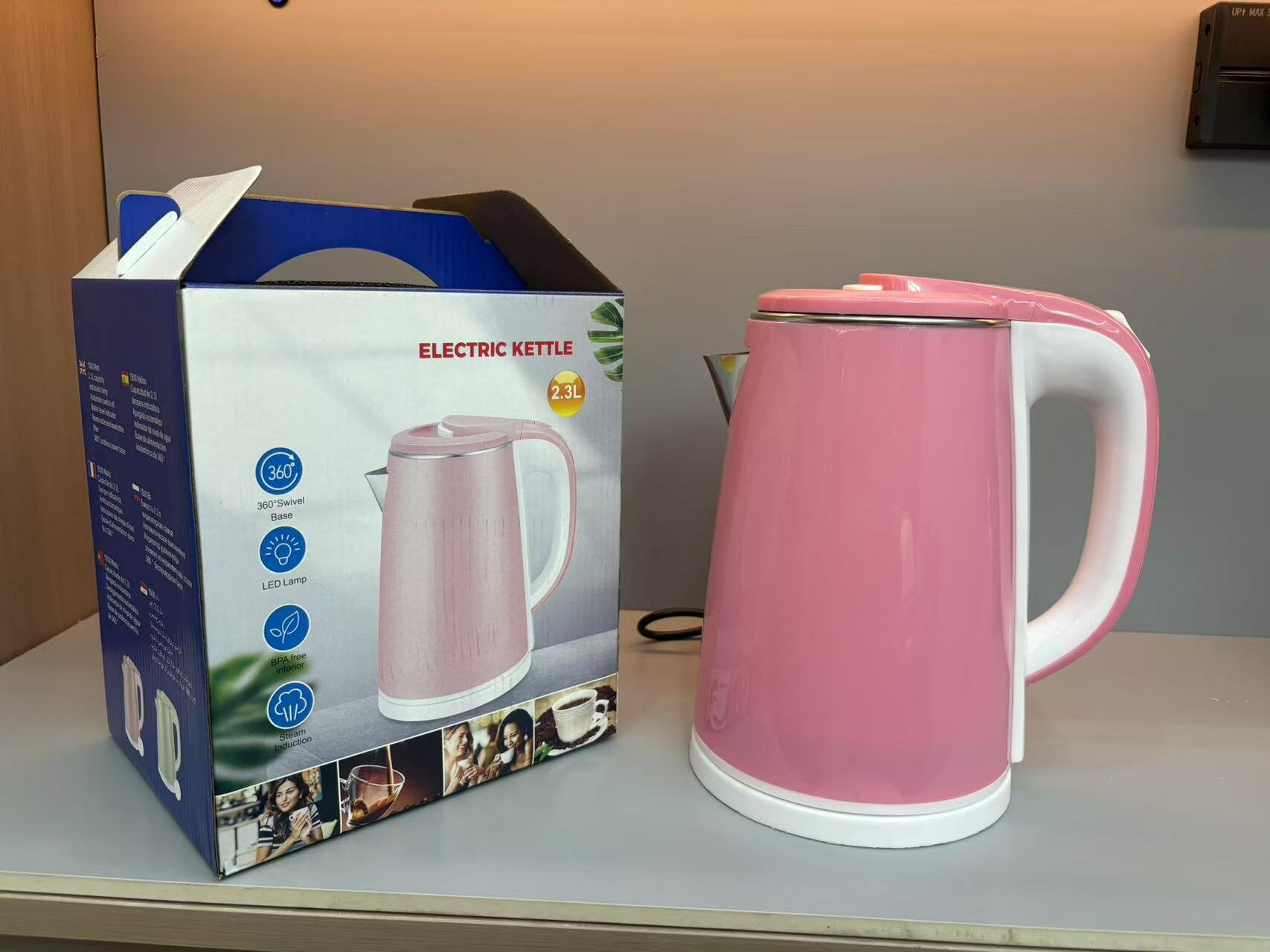 Баночка для клея с электронагревательным комплектом, автоматическое отключение питания, двухслойная теплоизоляция, 2,3 л