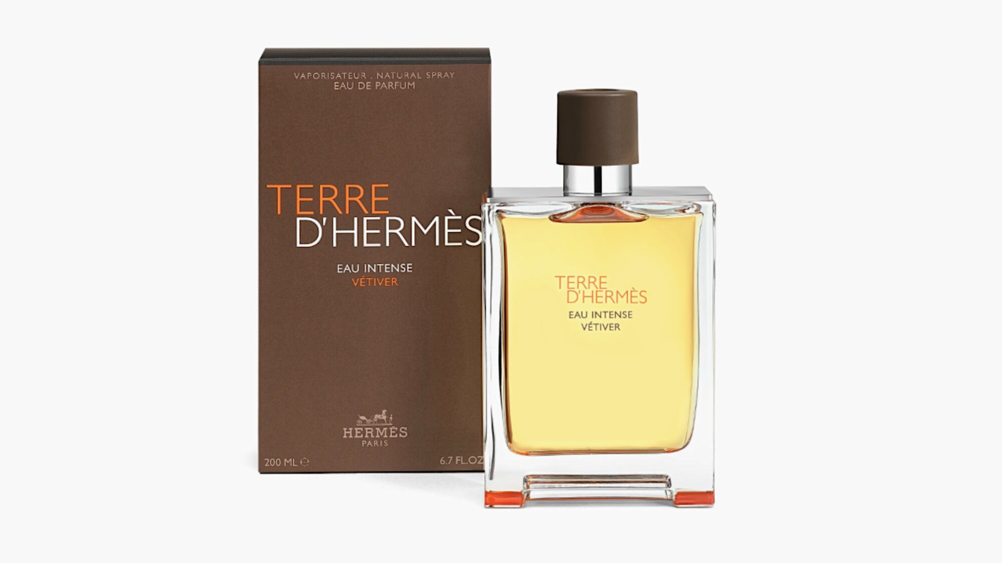 Hermes Terre D`Hermes Eau Intense Vetiver, мужская парфюмерная вода, 200 мл