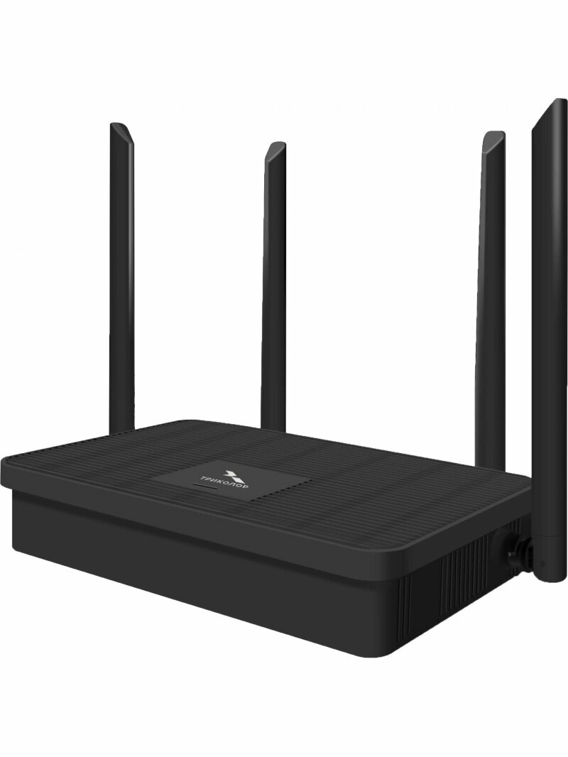 Маршрутизатор беспроводной Триколор TR-router-04 черный (046/91/00057758 )