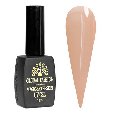 Global Fashion, Гель для наращивания ногтей Magic Extension №10, 12 мл