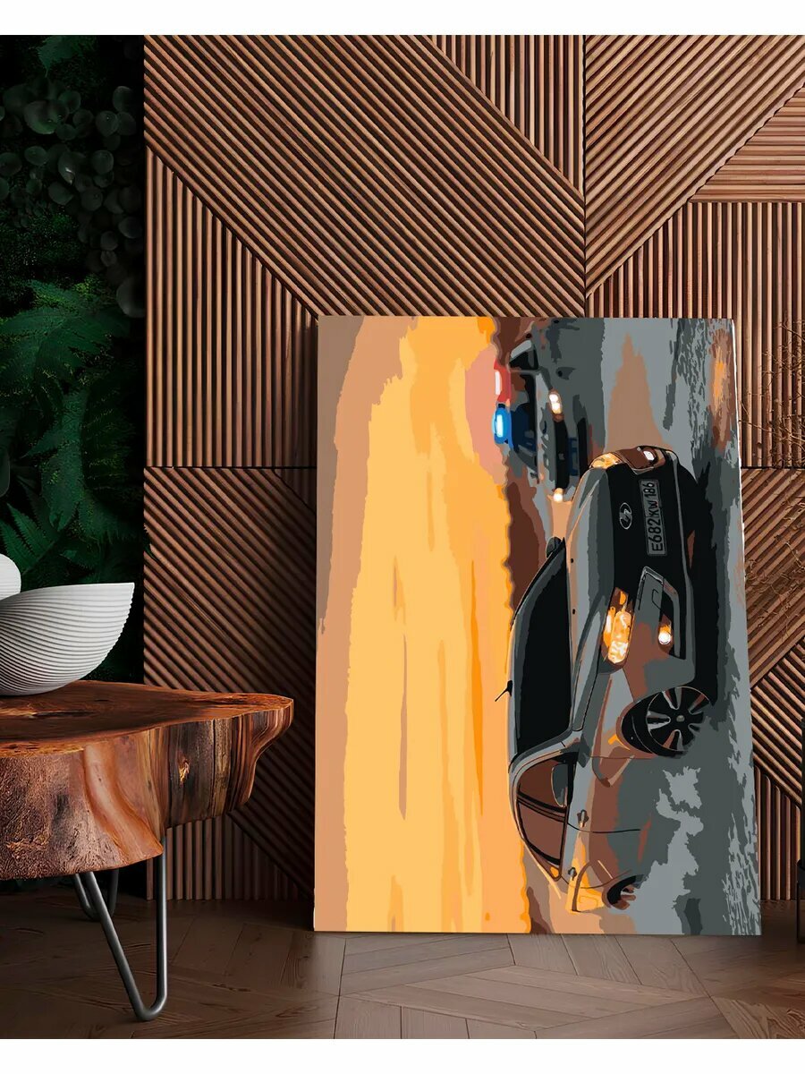 Картина по номерам Лада-Веста