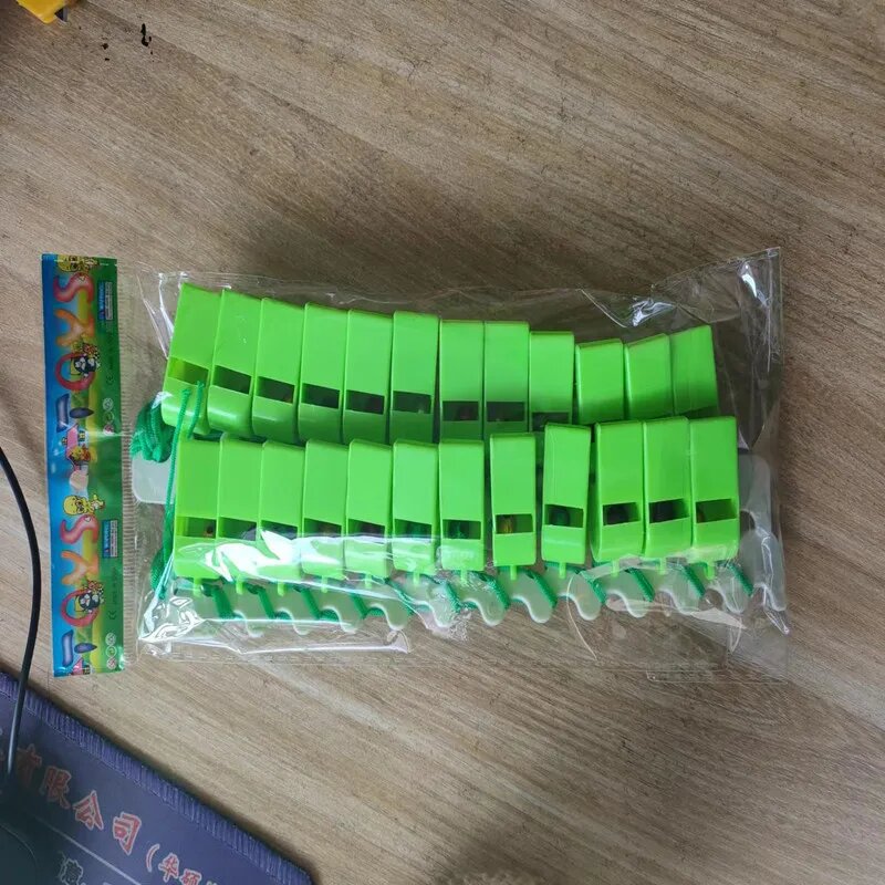 MOONBIFFY детские свистки Зеленый, зеленый, 10pcs