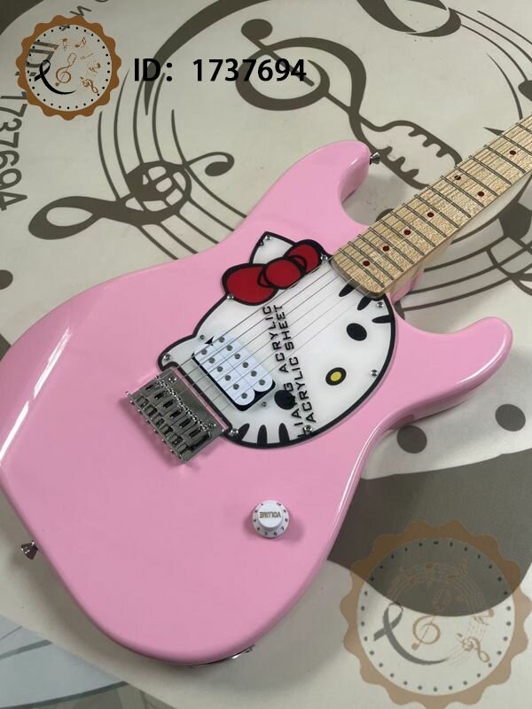 Hello Kitty электрогитарой — фото 1