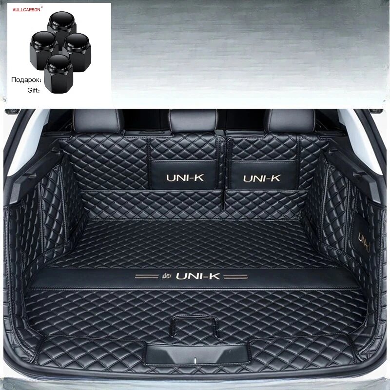 Коврики для багажника Changan Unik Uni-K 2023 2024 2025, кожаные прочные коврики для черный