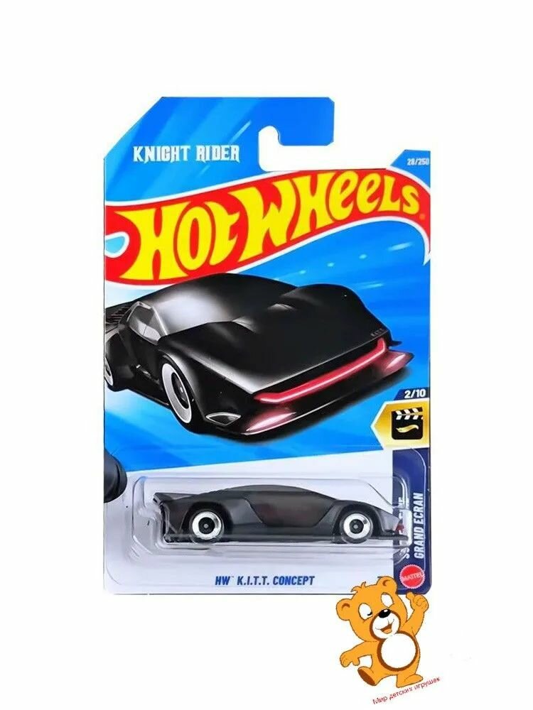 Машинка 1:64 Basic Car 2026 Knight Rider KITT Concept