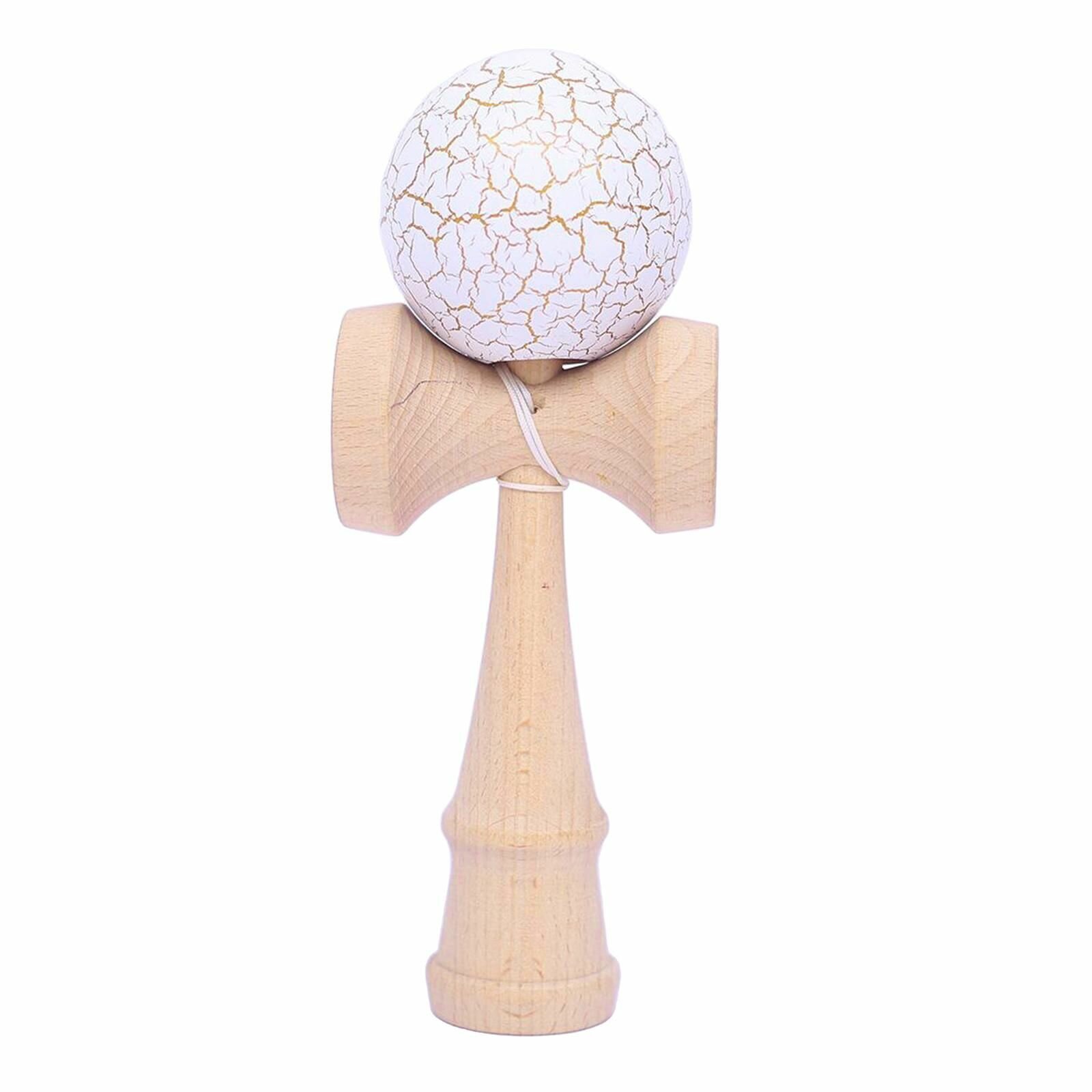 Деревянная японская кендама, развивающая игрушка для тренировки ловкости, баланса и координации движений у детей.