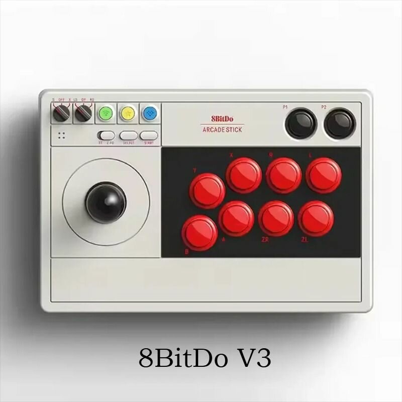 8BitDo V3 Шейкер Smart Fighting Grip игровой контроллер Switch Lite Joystick стандартный беспроводной аркадный джойстик 8BitDo V3 V3