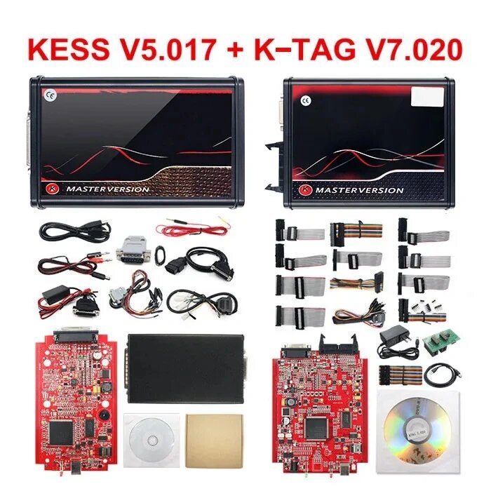 KESS V5.017 + K-TAG V7.020 ECU Программатор, Комплект